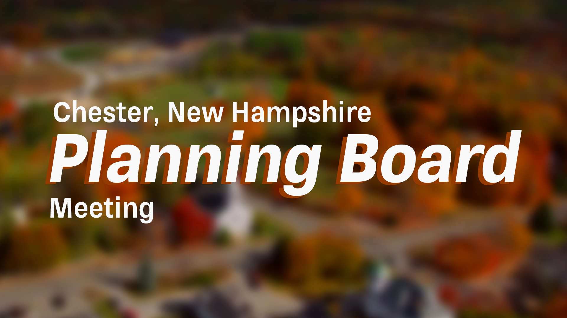 Planning Board 03/19/2025